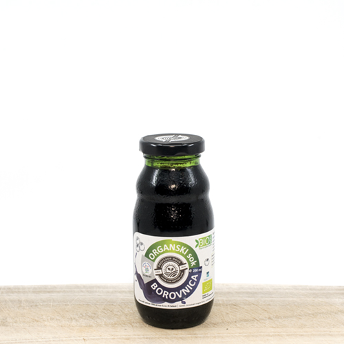 Organski sok borovnica 200ml