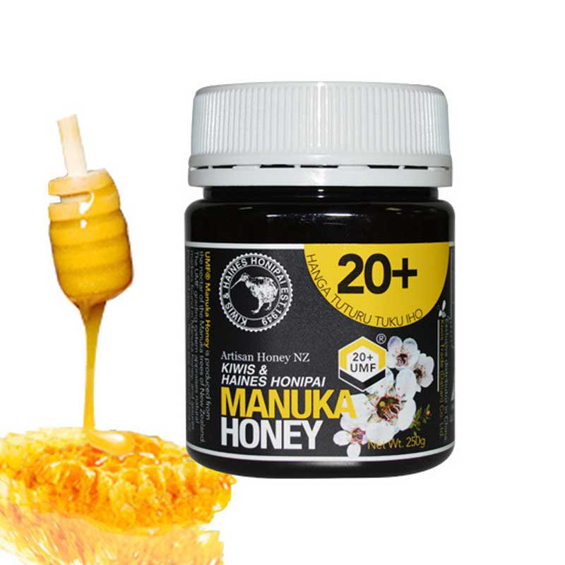 MANUKA MED UMF 20+, KIWIS HONIPAI, 250g