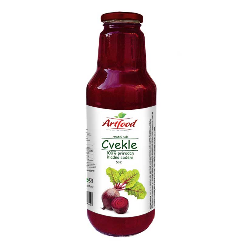 MUTNI SOK CVEKLE, ARTFOOD, 750ml