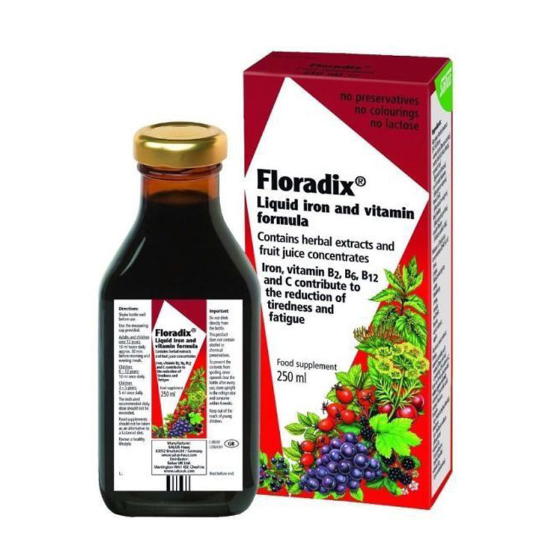 FLORADIX GVOŽĐE I BILJE, TONIK, 250ml