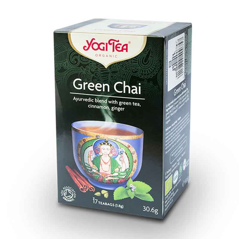 YOGI TEA - GREEN CHAI ORGANSKI 17tb