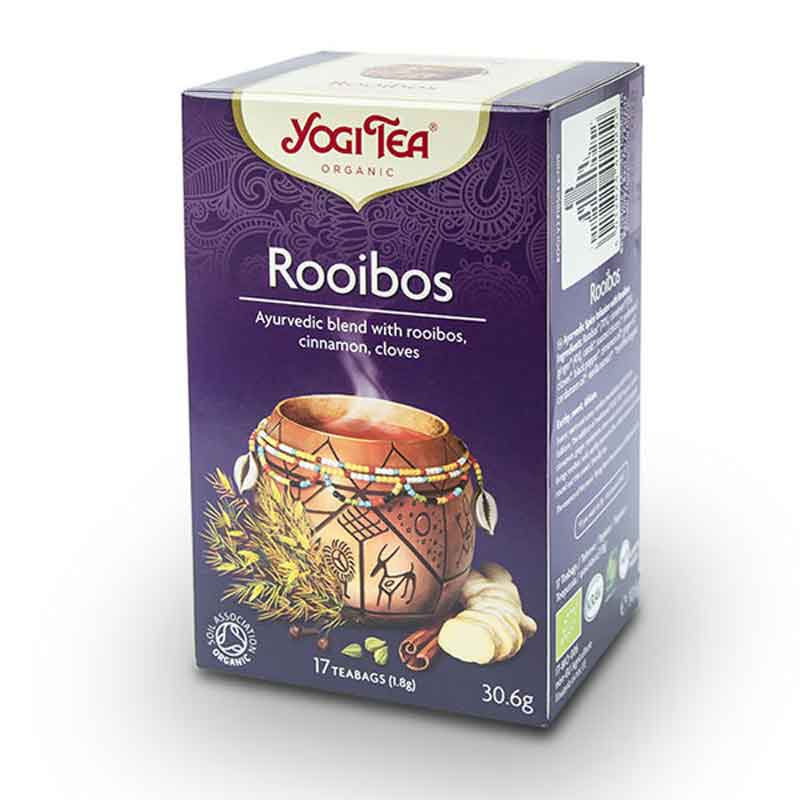 YOGI ČAJ ROOIBOS AJURVEDSKI, 17tb