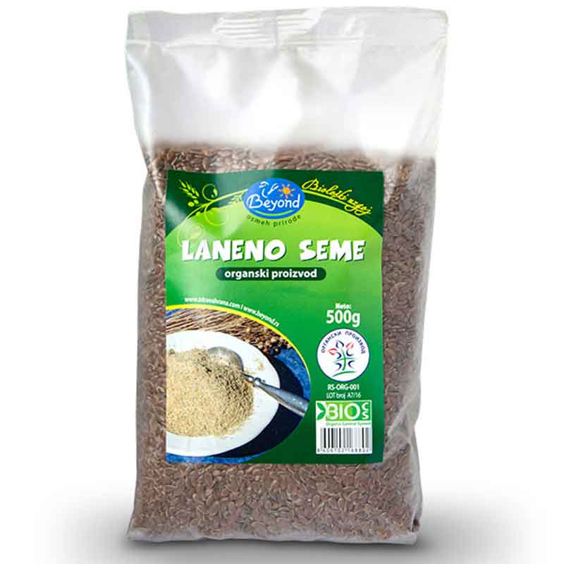 LANENO SEME ORGANSKO 500g