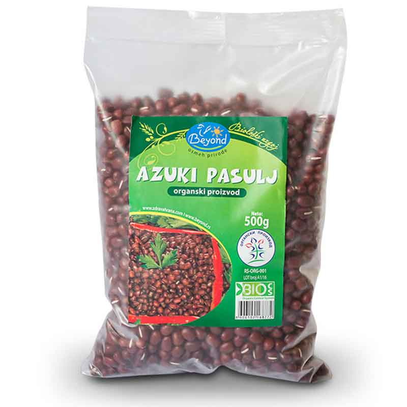 AZUKI PASULJ ORGANSKI 500g