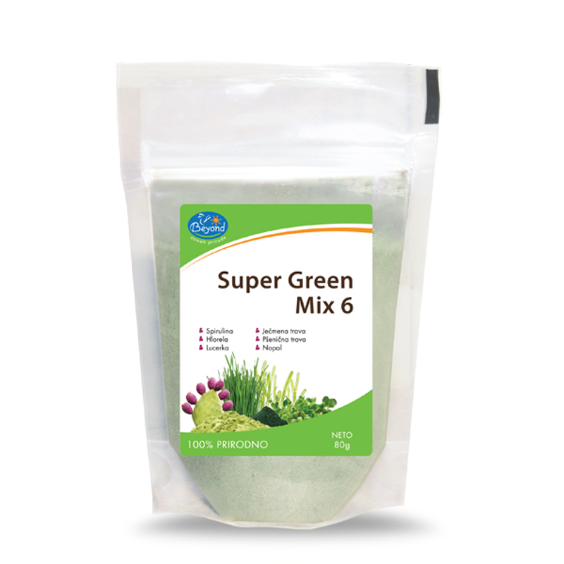 SUPER GREEN MIX 6+ 80g