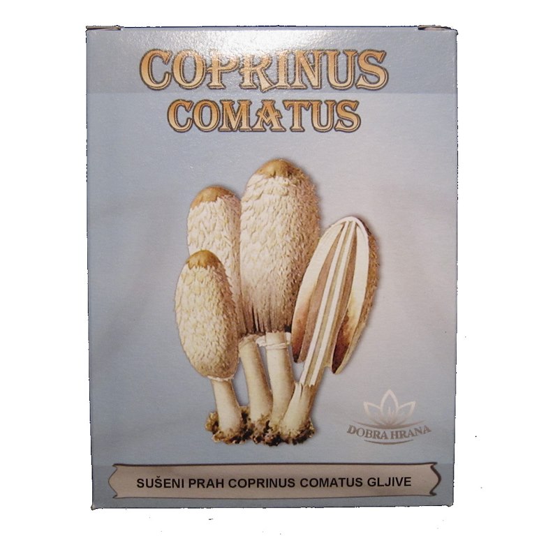 SUŠENI PRAH COPRINUS COMATUS GLJIVE, DOBRA HRANA, 50g