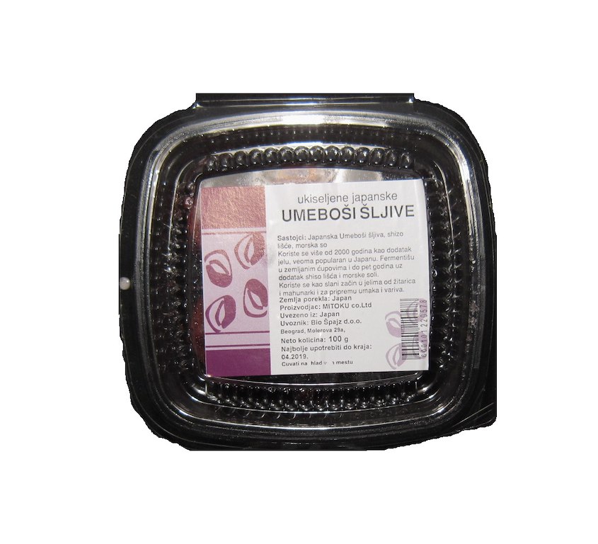 UMEBOŠI ŠLJIVE, 100g