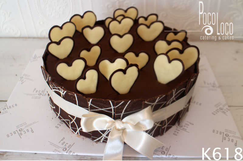 Torta sa čokoladnim srcima K618