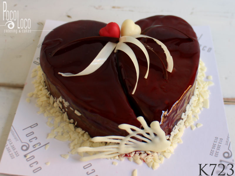 Torta spojena srca K723