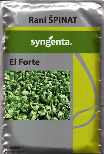 Špinat El Forte F1 - 100.000 sjemena