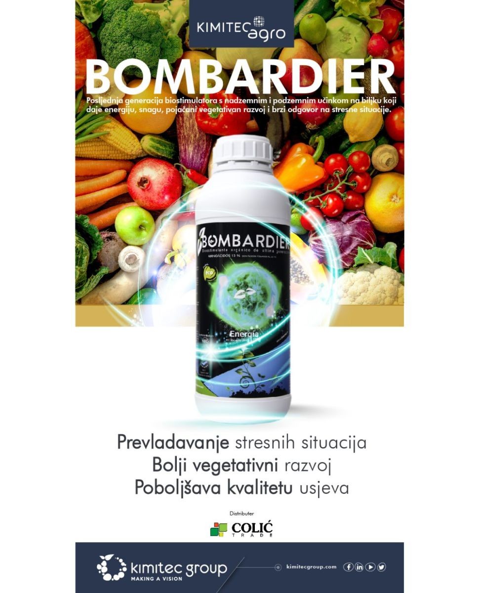 Bombardier – organski biostimulator nove generacije