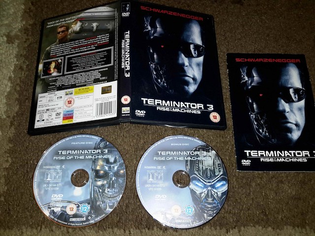 Terminator 3 , Rise of the machines 2DVDa