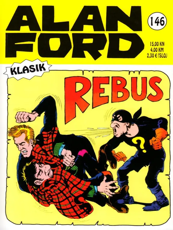 Strip agent ALAN FORD 146 - REBUS