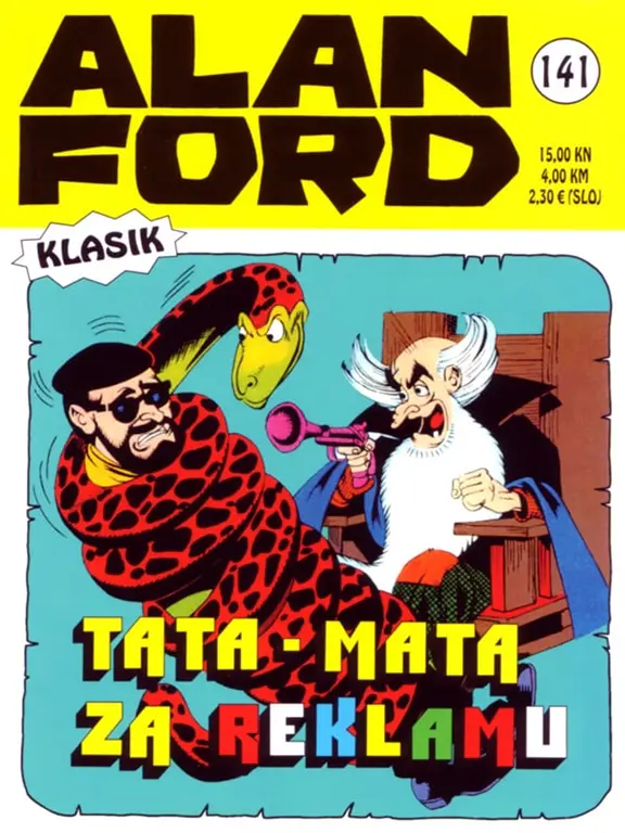 Strip agent ALAN FORD 141 - TATA-MATA ZA REKLAMU