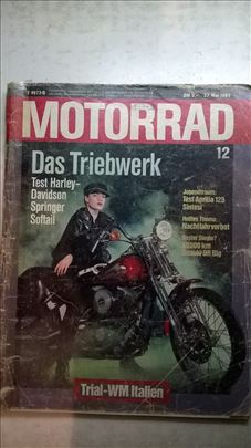 Časopis Motorrad br.12/1989.