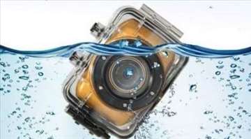 Sportska vodootporna kamera 720P zlatna
