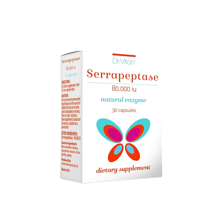 Dr. Viton - Serrapeptase 80000 IU 30 kapsula