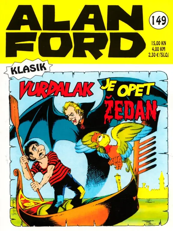 Strip agent ALAN FORD 149 - VURDALAK JE OPET ŽEDAN