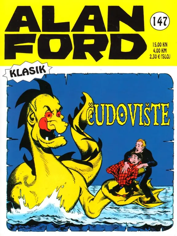 Strip agent ALAN FORD 147 - ČUDOVIŠTE