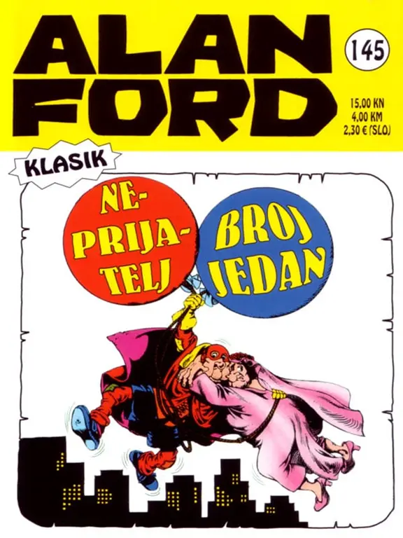 Strip agent ALAN FORD 145 - NEPRIJATELJ BROJ JEDAN