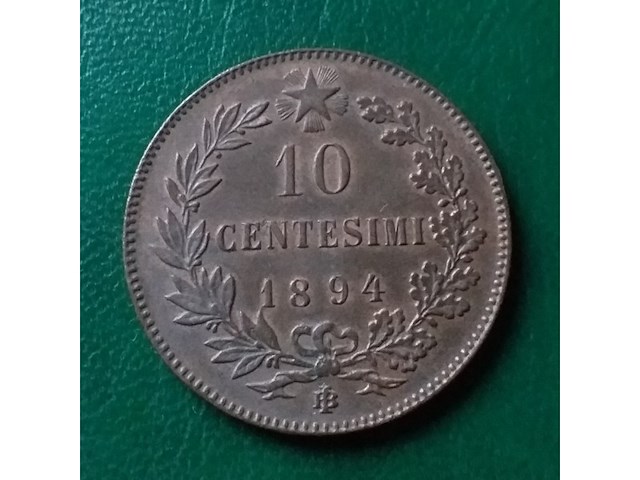 10 CENTESIMI 1894