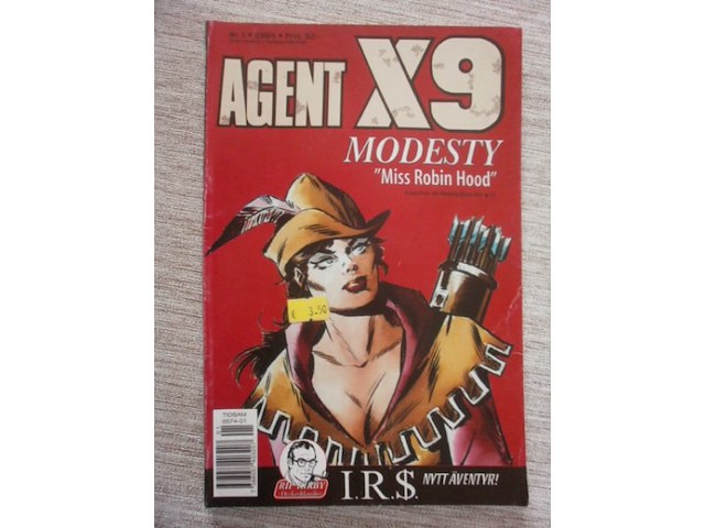 AGENT X9  MODESTY  - Nr. 1 * 2004