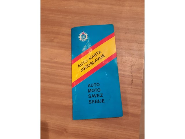 Mala auto karta Jugoslavije