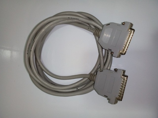 Kabel Serijski DB25  to DB25 m/m 3 m