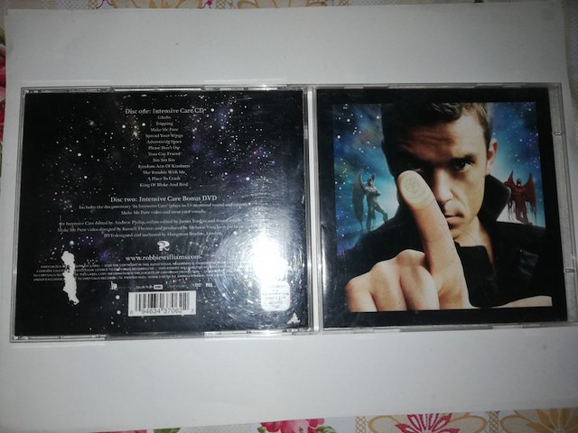 robbie williams cd+dvd