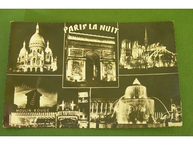 Paris la nuit, mozaik, 1959.