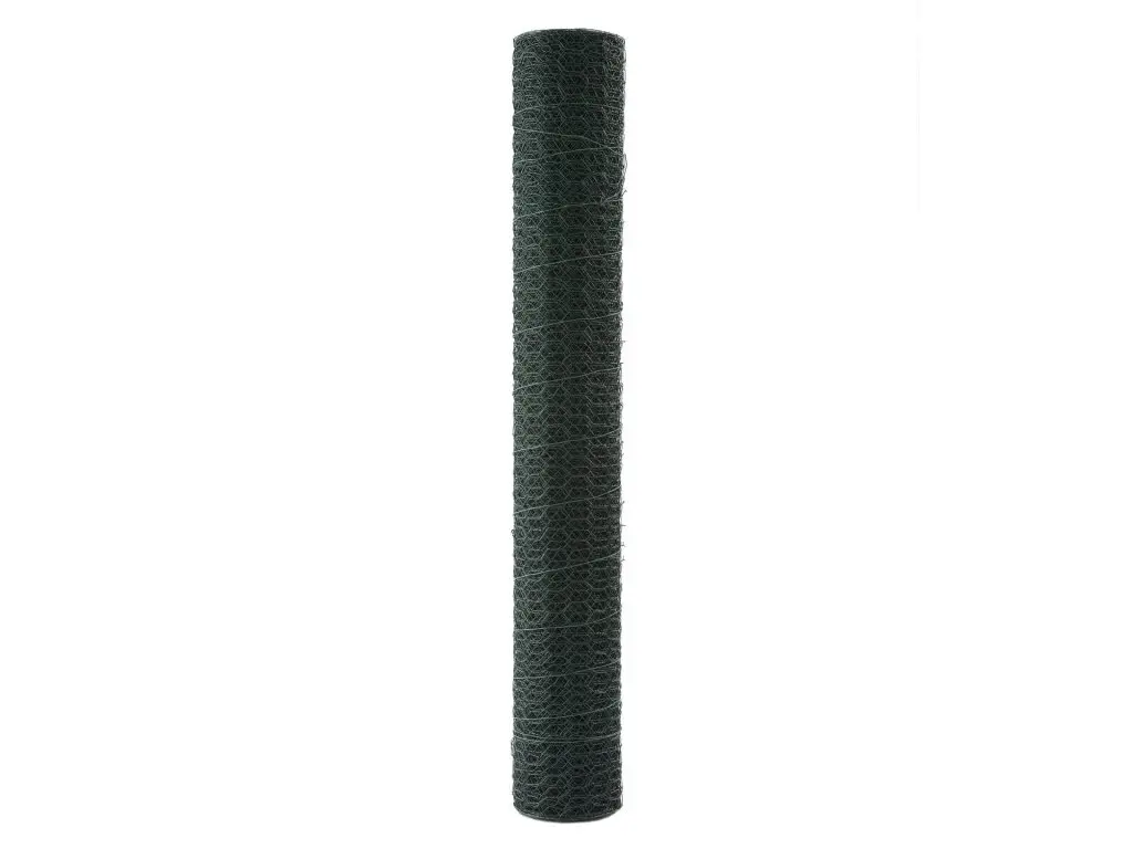 Zicano pletivo zeleno heksagonalno l- 25m h-100cm promer rupe 25x1.0mm