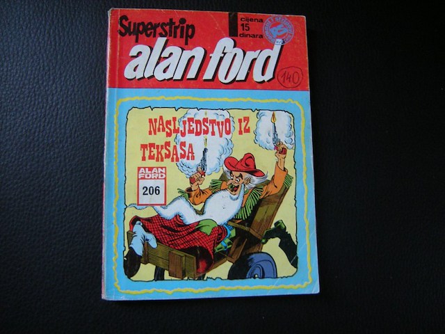 ALAN FORD 206 - NASLJEDSTVO IZ TEKSASA