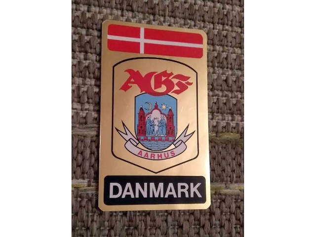 Nalepnica: FK Orhus (AGF ili AGF Aarhus) - Danska
