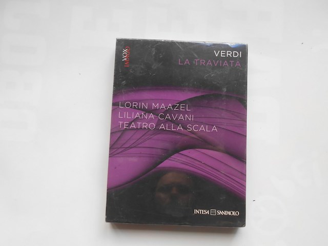 Verdi, La Traviata Teatro alla Scala, DVD,  novo