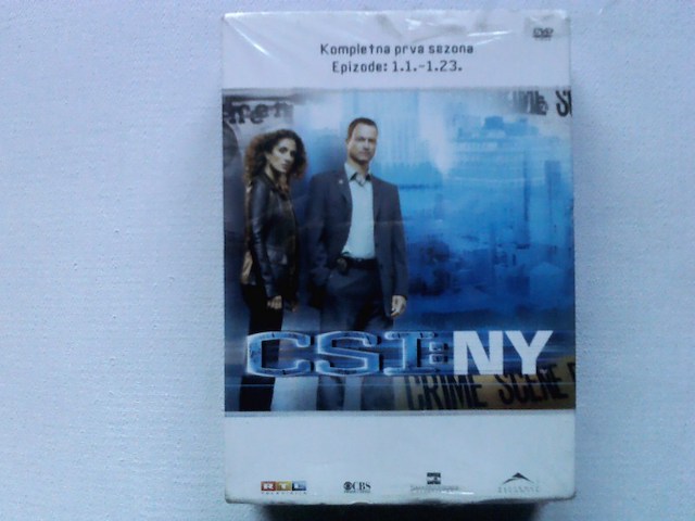 CSI: NY (kompletna prva sezona, epizode 1-23, 3x2DVD)