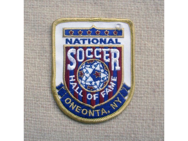 Prišivač: National Soccer Hall of Fame Oneonta NY (USA)