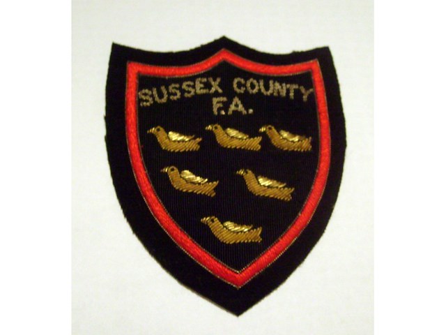 Prišivač: Sussex County F.A (Engleska)
