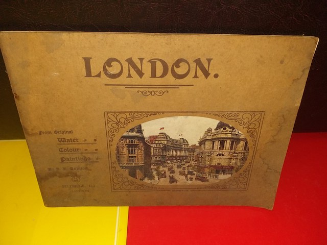 London from original watercolor pictures A.R.Quinton