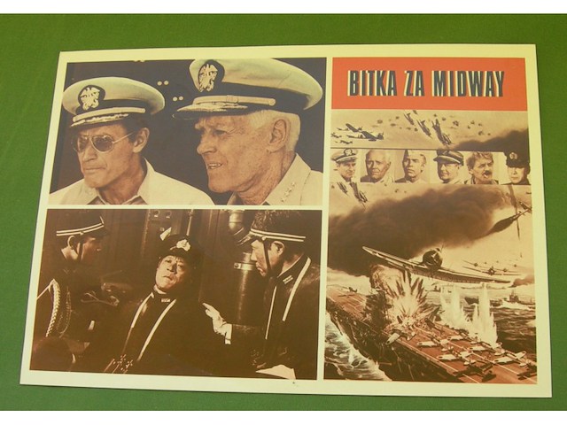 Bitka za Midway (Charlton Heston), filmski program