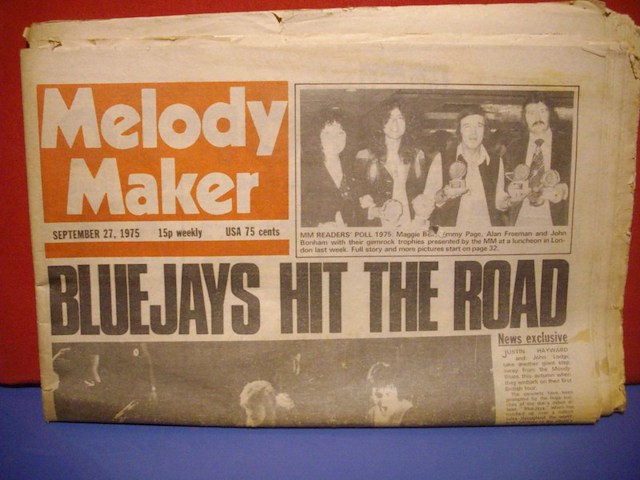 MELODY MAKER, 27. septembar 1975.