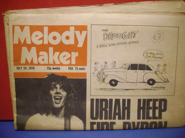 MELODY MAKER, 10. jul 1976.