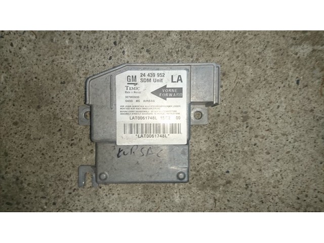 Opel Corsa C air bag centrala GM24439952