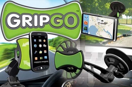 GripGo Veliki – držač mobilnih telefona, tableta i GPS uređaja u automobilu