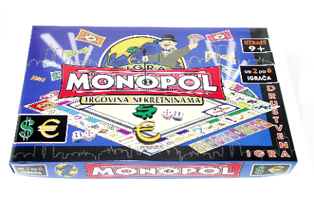 Monopol NA SRPSKOM 2- društvena igra