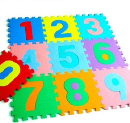 Mekane podne puzle 30×30 sa brojevima