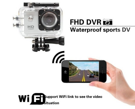 HD 1080P Akciona Vodootporna Kamera WiFi