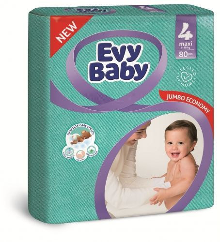 Evy baby pelene giant 4 Maxi 8-18kg 80 kom ( A004740 )