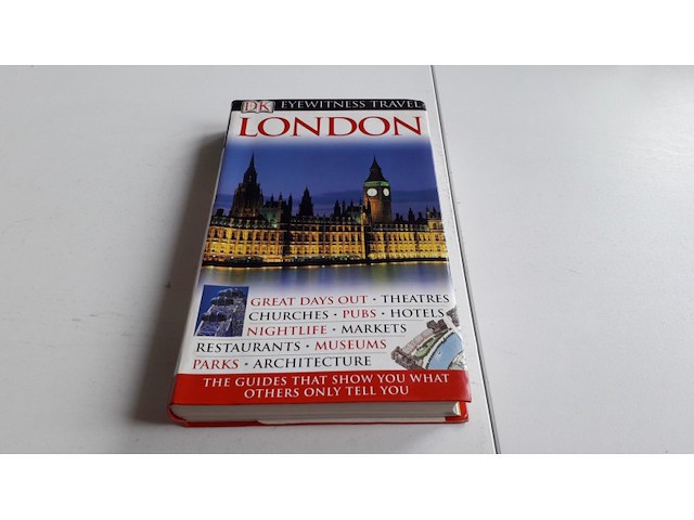 LONDON DK vodic ENG travel guide LUX