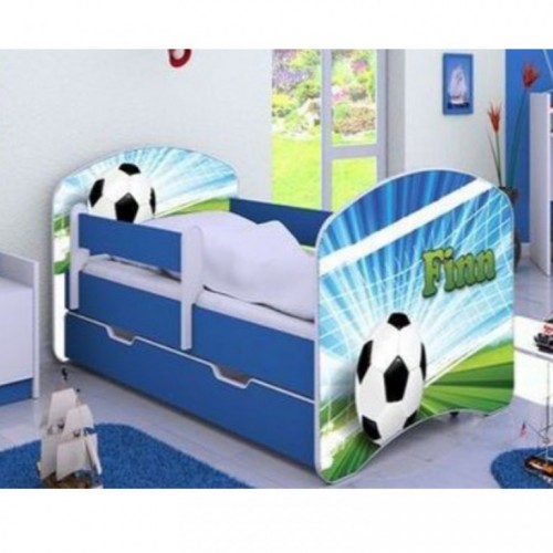 Dečiji krevet Baloo Happy fudbal plavi 160×80