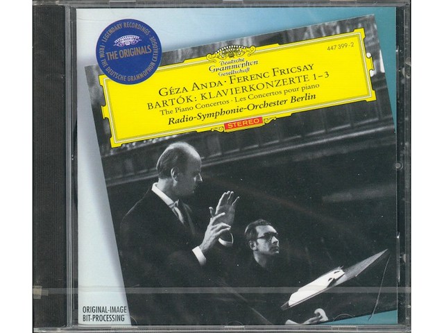 Bartók* / Géza Anda, Ferenc Fricsay / Radio-Symphonie-O